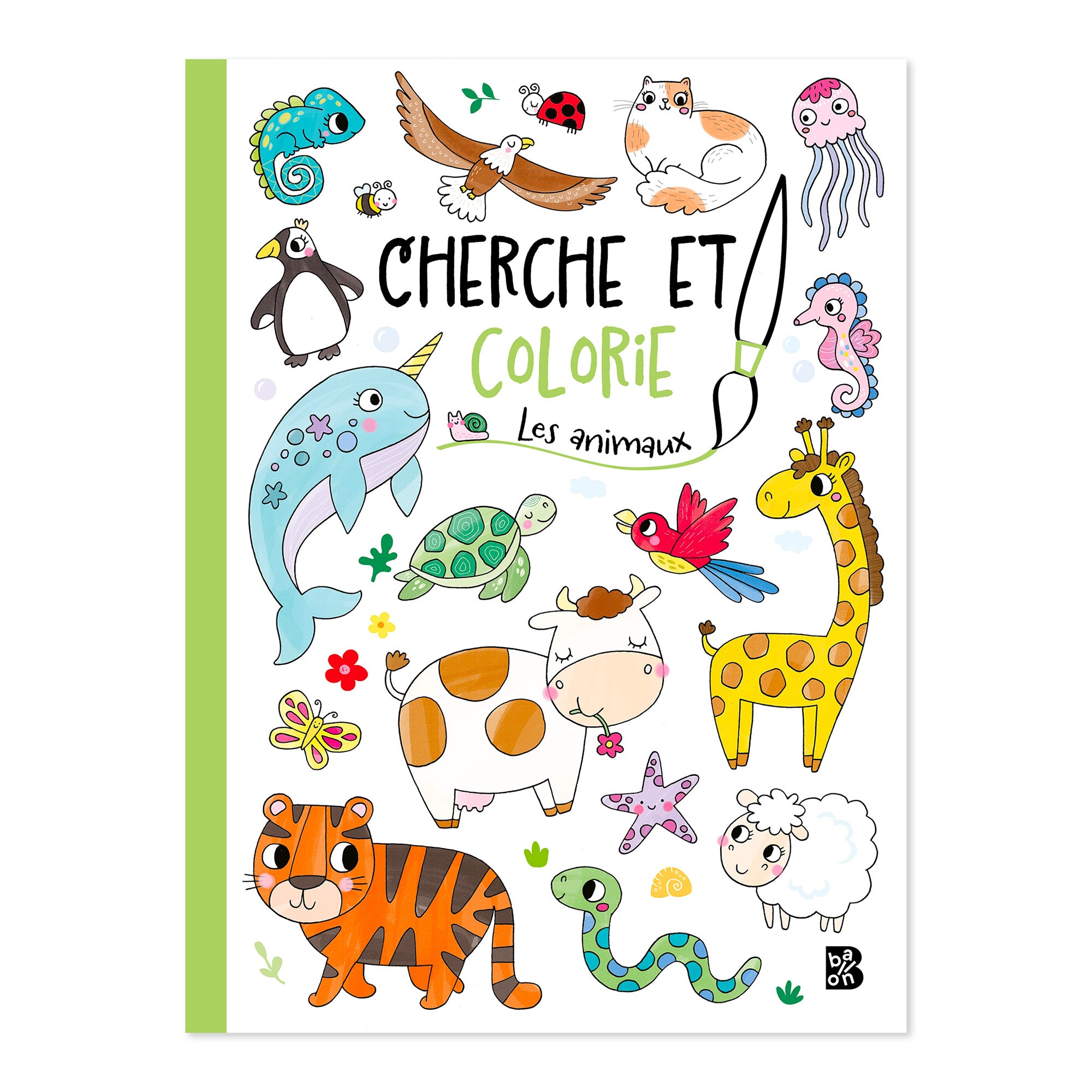 Cherche et colorie : Les animaux 4+ - French Ed. &VerticalLine; DeSerres