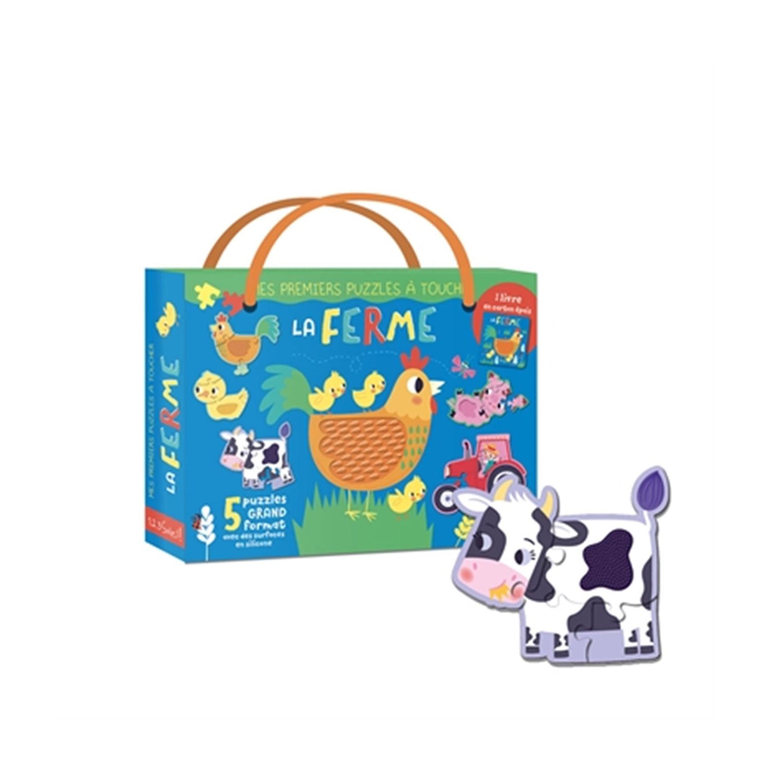 Mes premiers puzzles à toucher : La ferme - French Ed. &VerticalLine ...