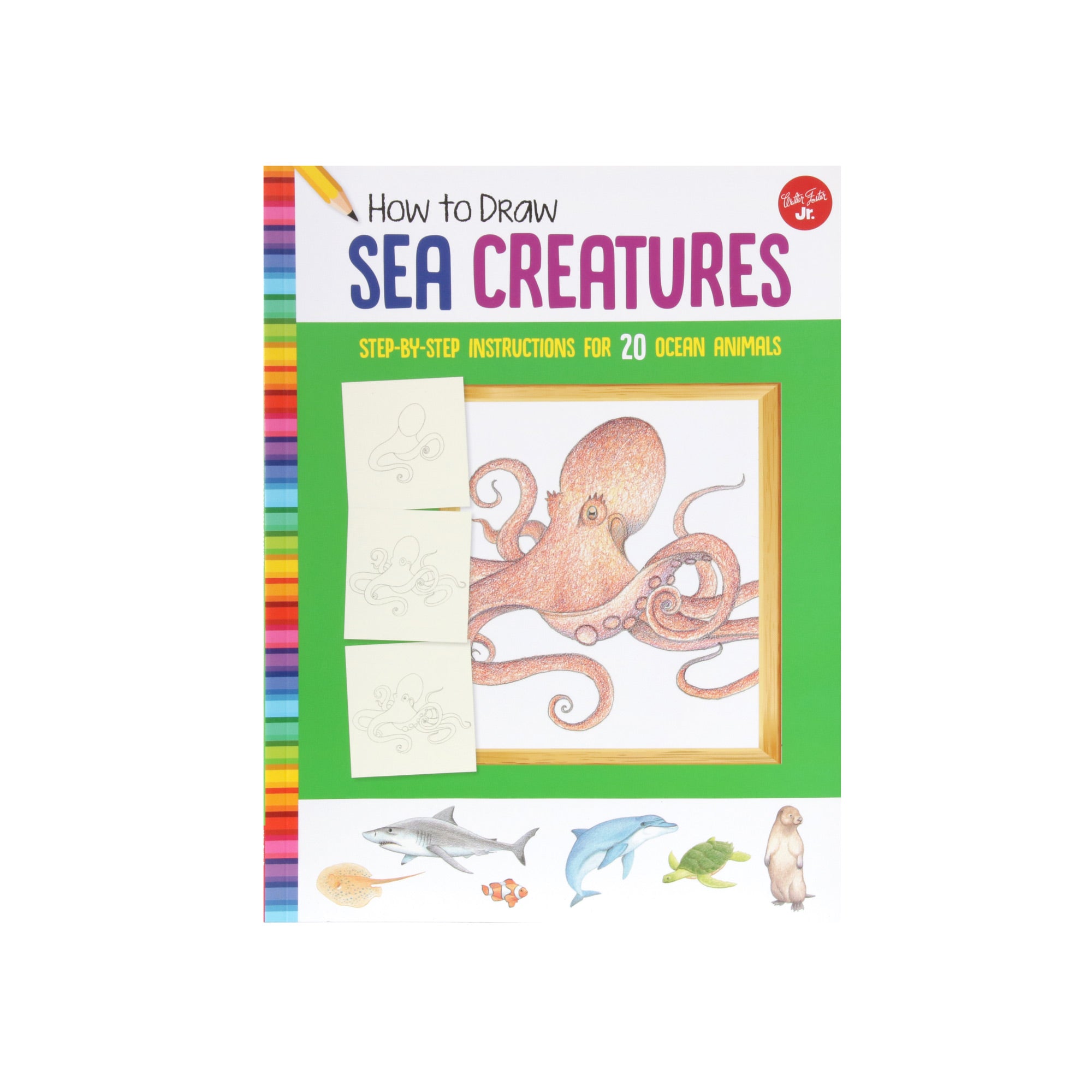 How to Draw Sea Creatures – English book &VerticalLine; DeSerres