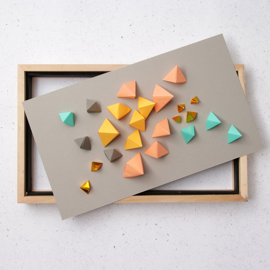 Framed Origami Art &VerticalLine; DeSerres
