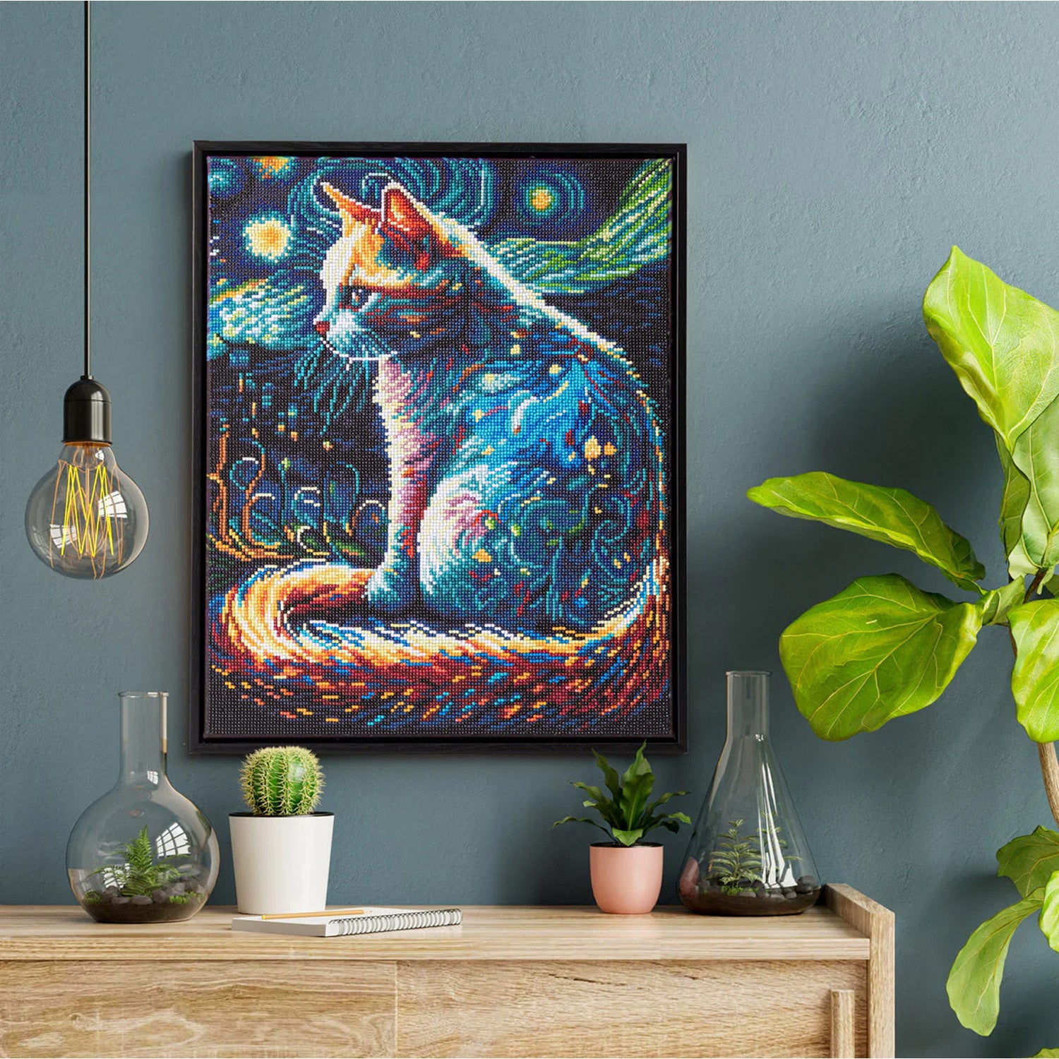Diamond Dotz Kit - Starry Night Cat &VerticalLine; DeSerres
