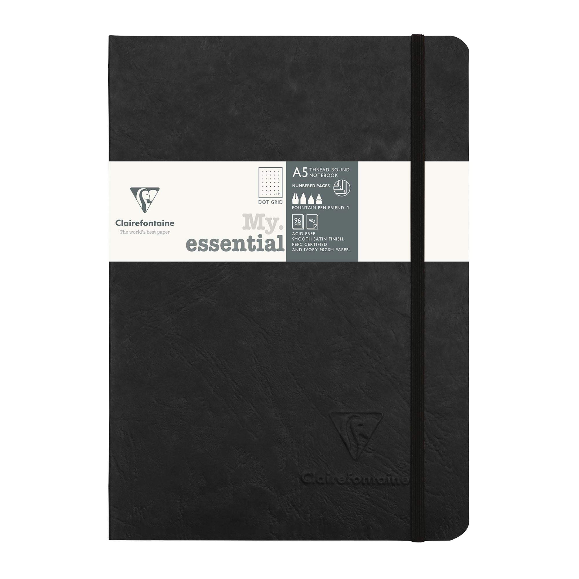 Cahier Age Bag - pointillé, reliure cousue, A5 &VerticalLine; DeSerres