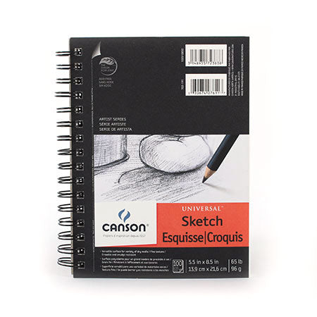 Cahier esquisse à reliure spirale - 65 lb &VerticalLine; DeSerres