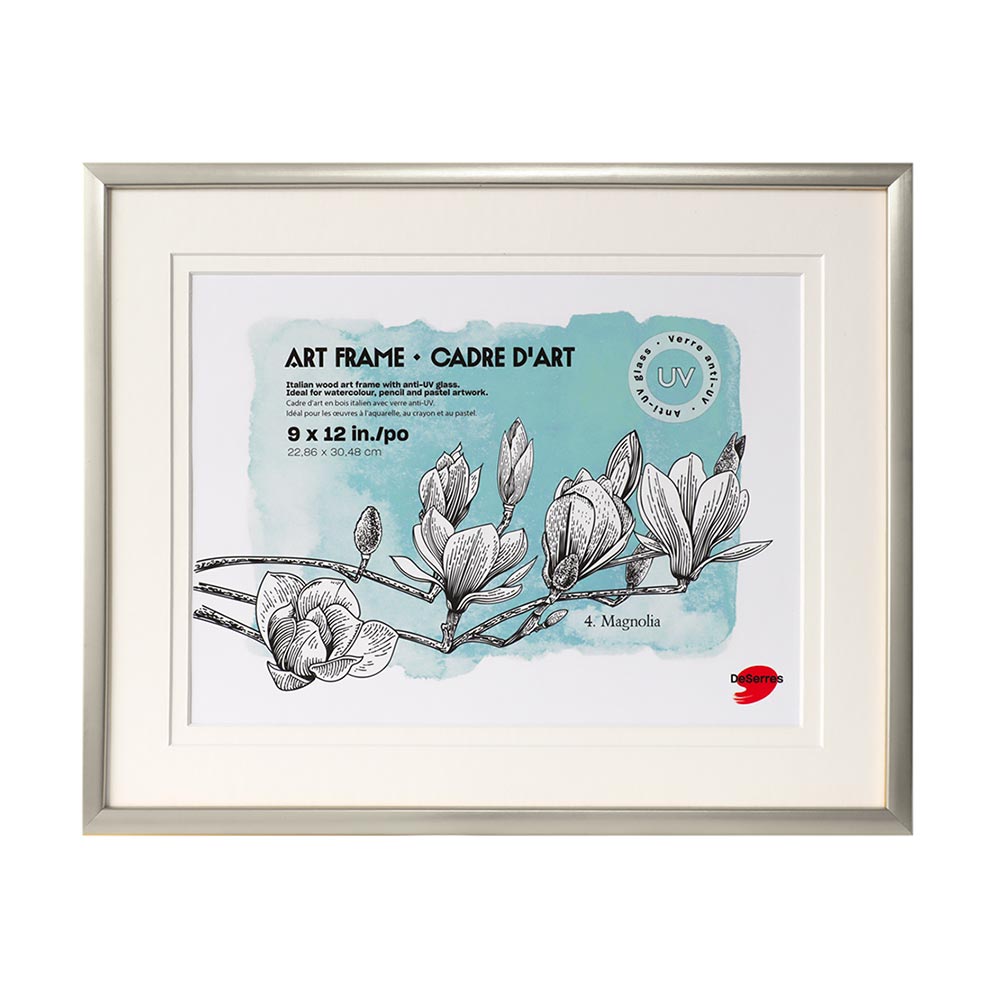 Magnolia Art Frame - Silver, 12 x 15 in. &VerticalLine; DeSerres