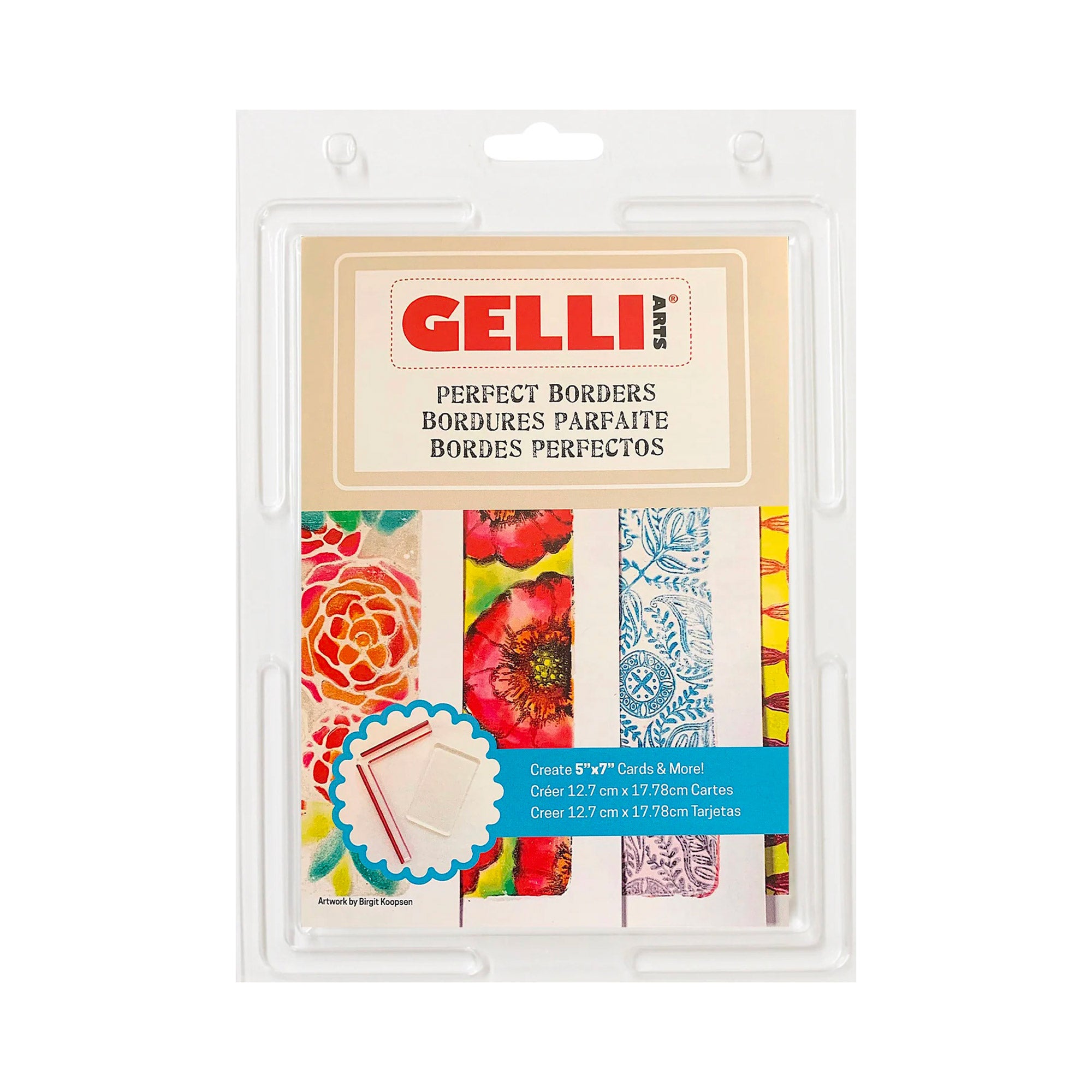 Ensemble plaque d'impression Bordures parfaites &VerticalLine; DeSerres