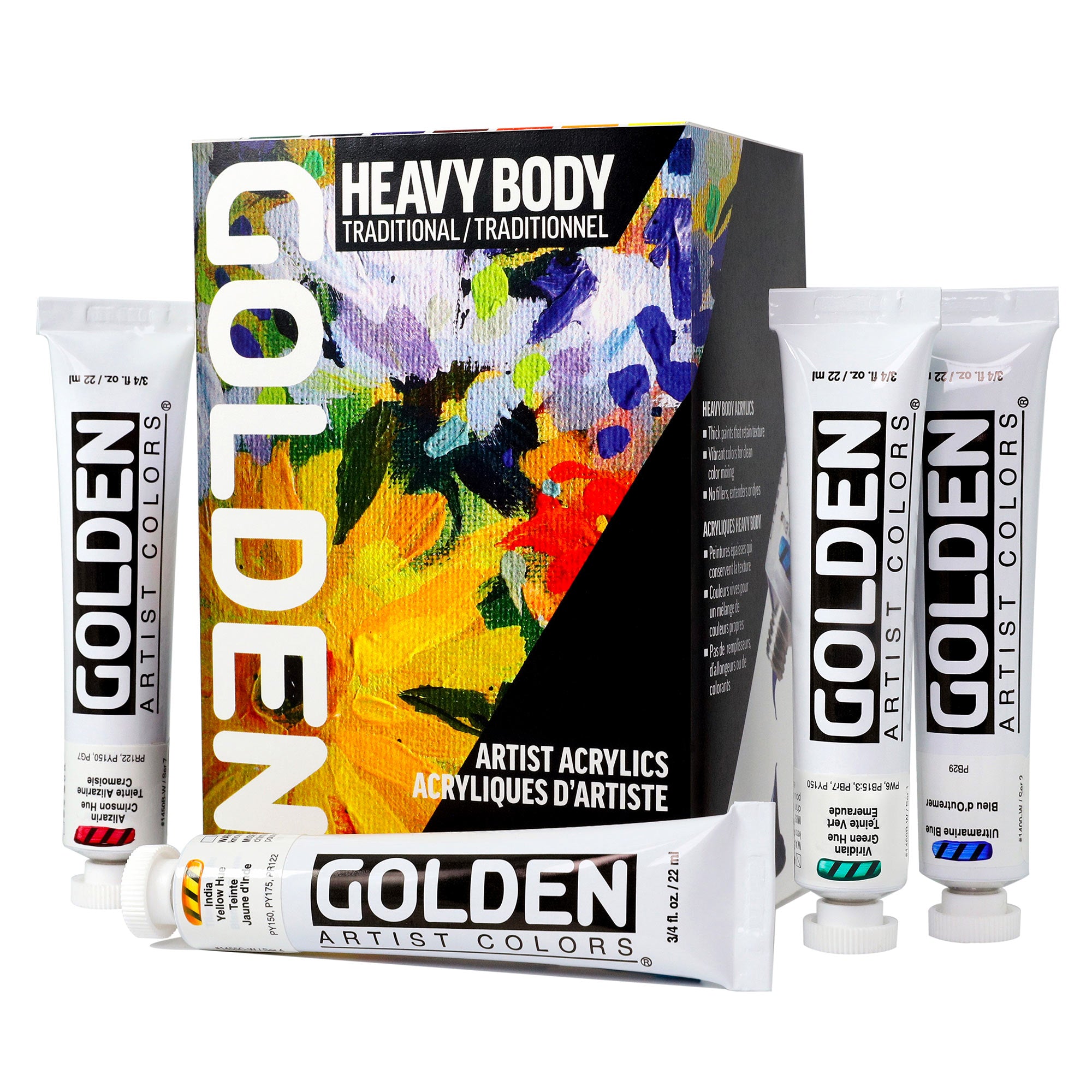 Heavy Body Acrylic Traditional Kit - 9 Pieces &VerticalLine; DeSerres