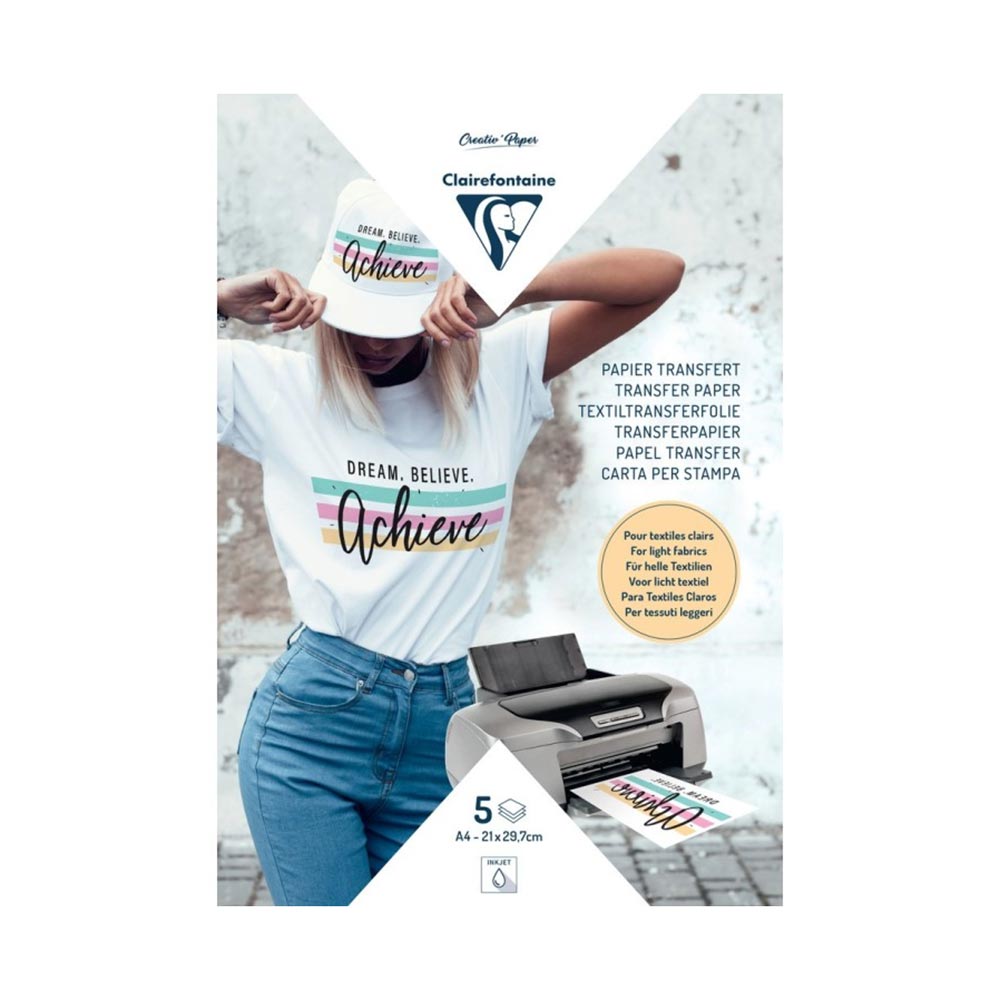 A4 Transfer Paper - 5 Sheets &VerticalLine; DeSerres