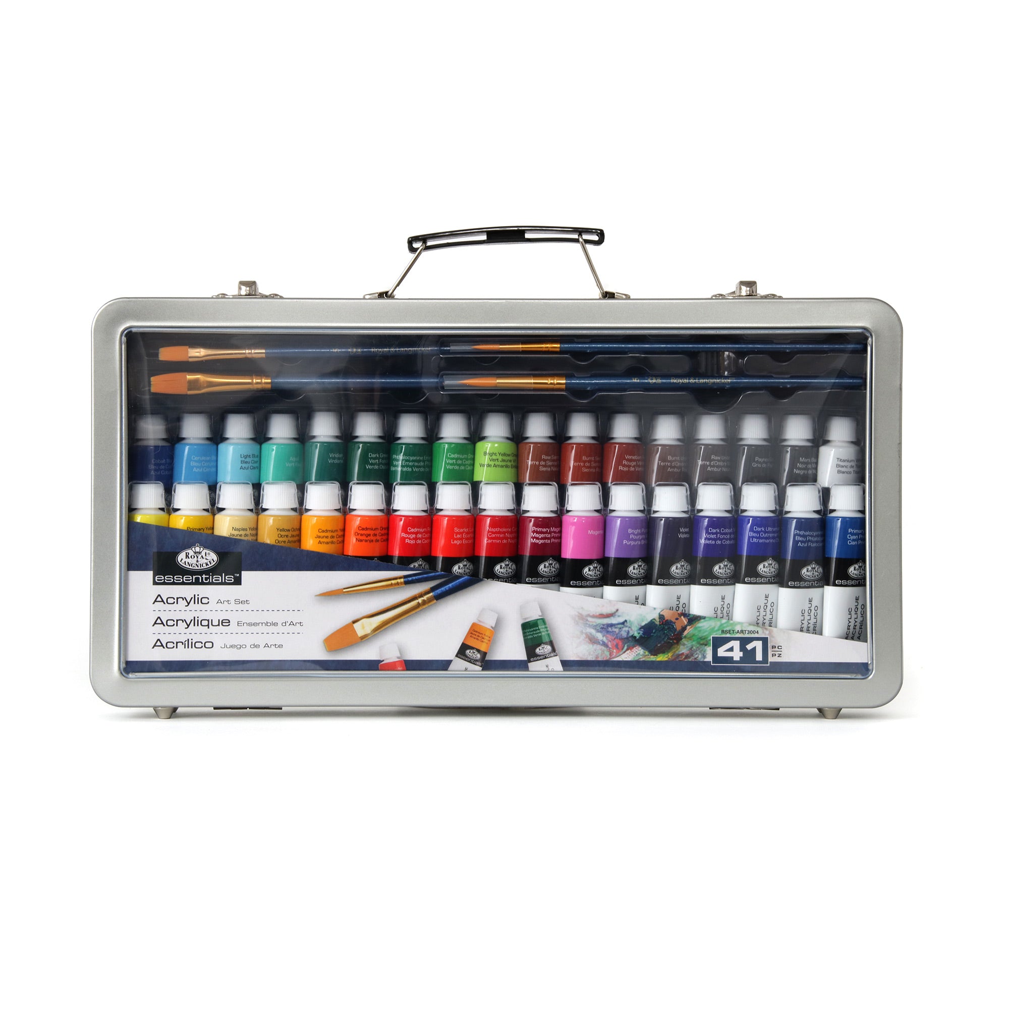 Essentials Acrylic Kit - Medium Viscosity, Assorted Colours, 41 Pieces ...