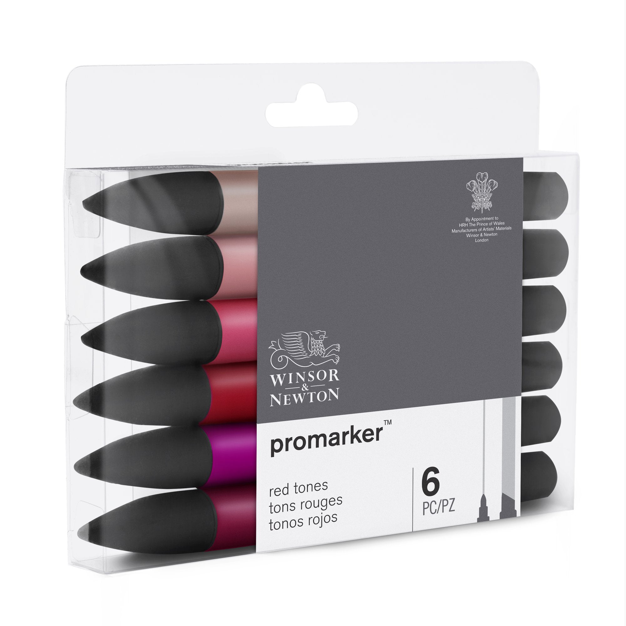 6-Piece Double-Tip Promarker Marker Set - Red Tones &VerticalLine; DeSerres
