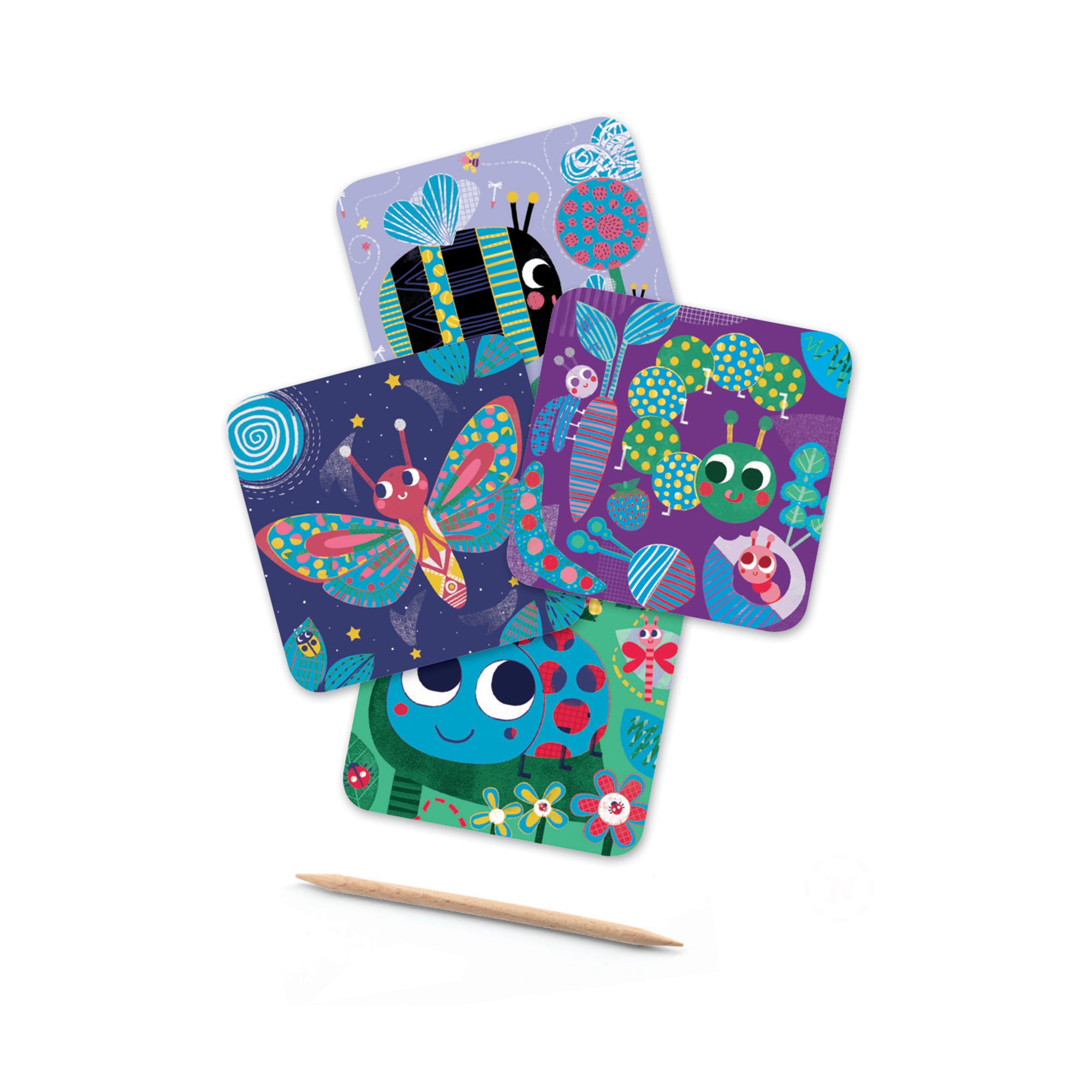 Scratch Boards – Bugs &VerticalLine; DeSerres