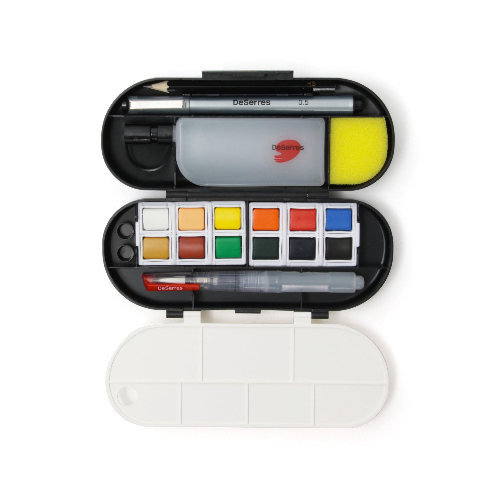 Watercolour Travel Kit - 17 Pieces &VerticalLine; DeSerres