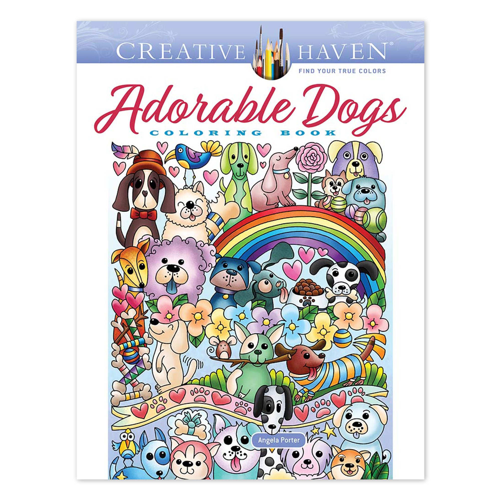 Adorable Dogs Colouring Book - éd. anglaise &VerticalLine; DeSerres