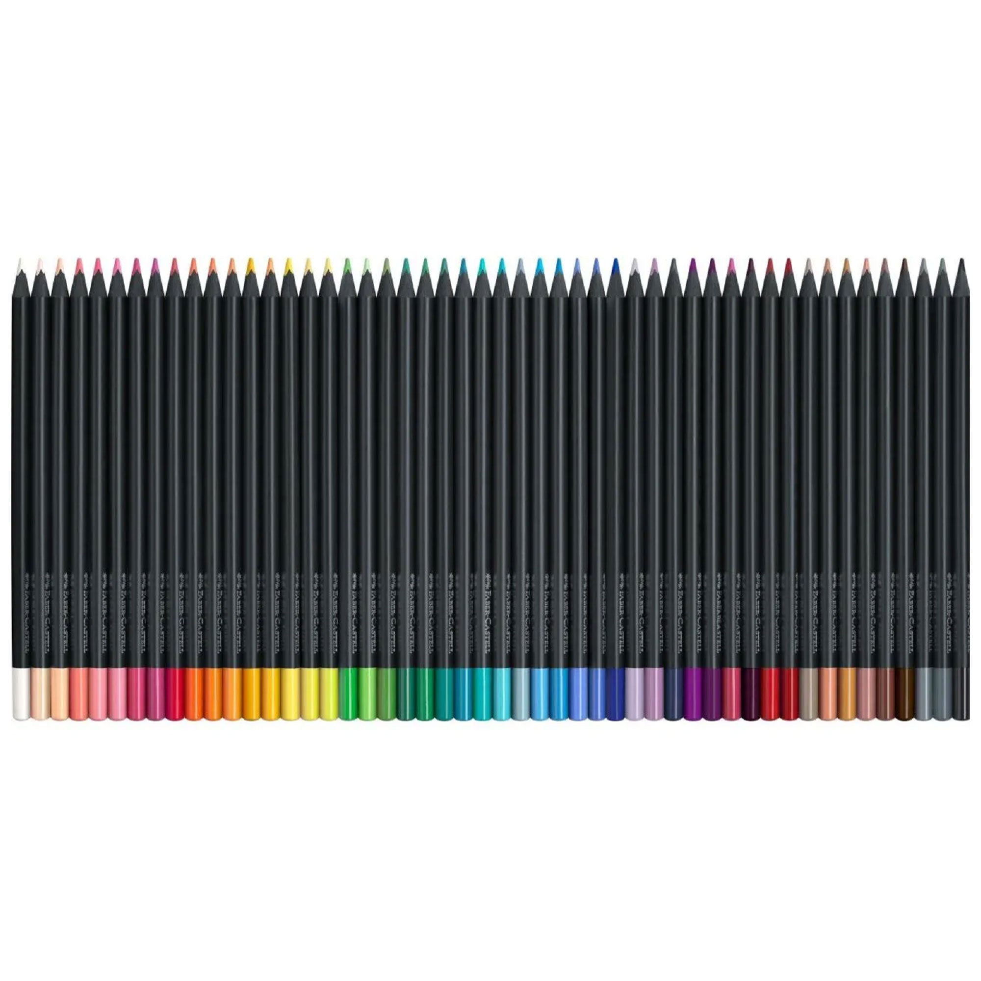 Ens. 50 crayons de couleur Black Edition &VerticalLine; DeSerres