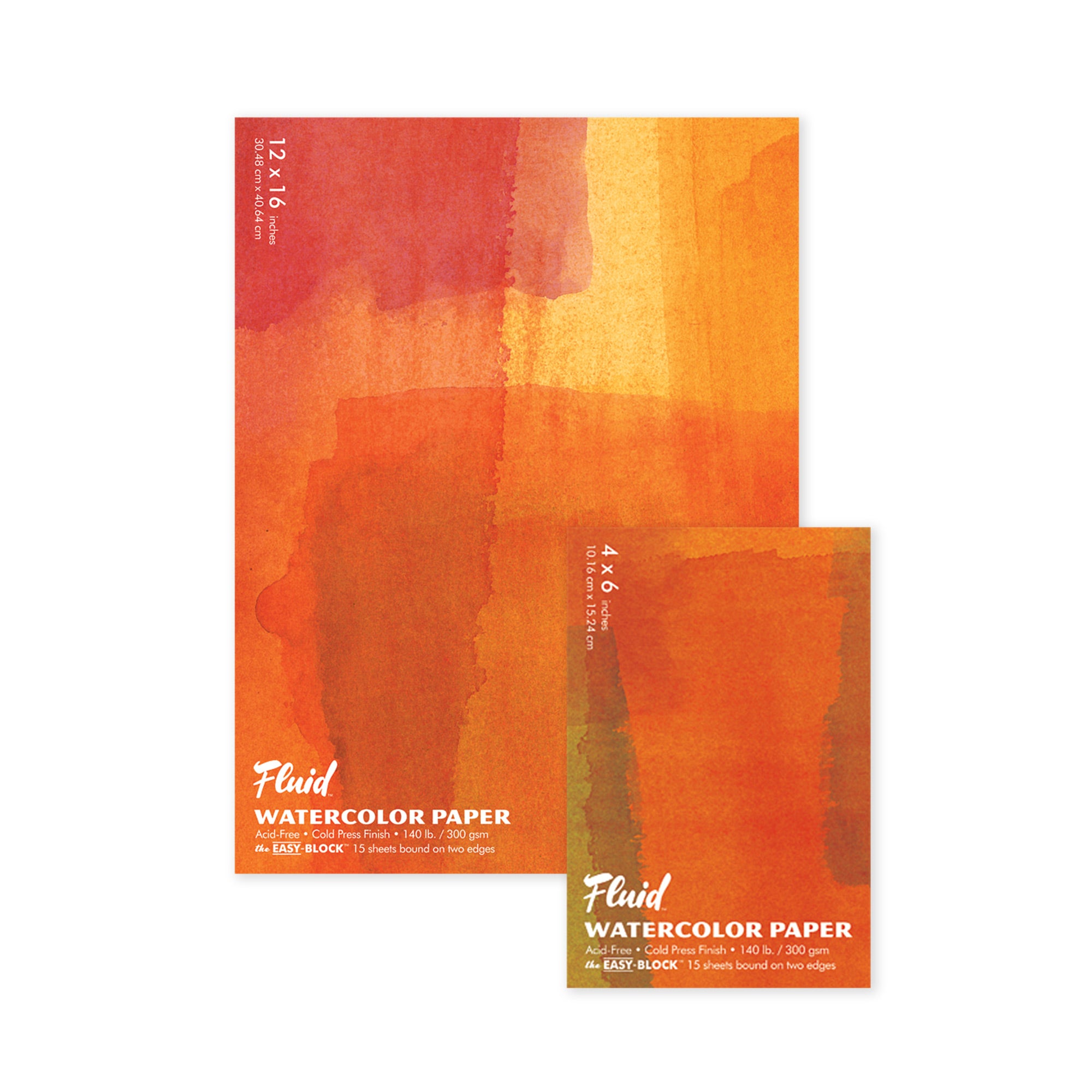 Fluid Watercolour Block - Cold-Pressed &VerticalLine; DeSerres