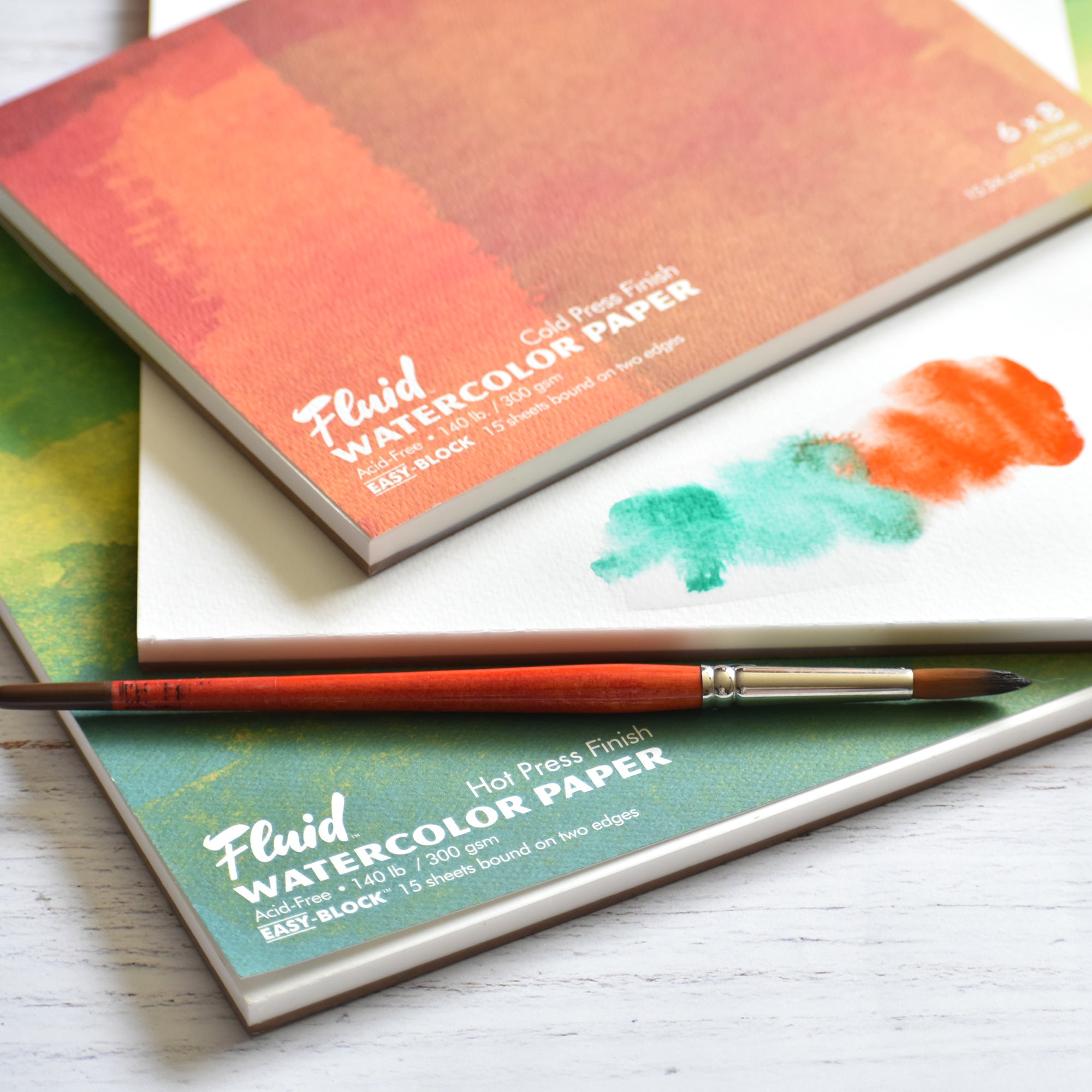 Fluid Watercolour Block - Cold-Pressed &VerticalLine; DeSerres