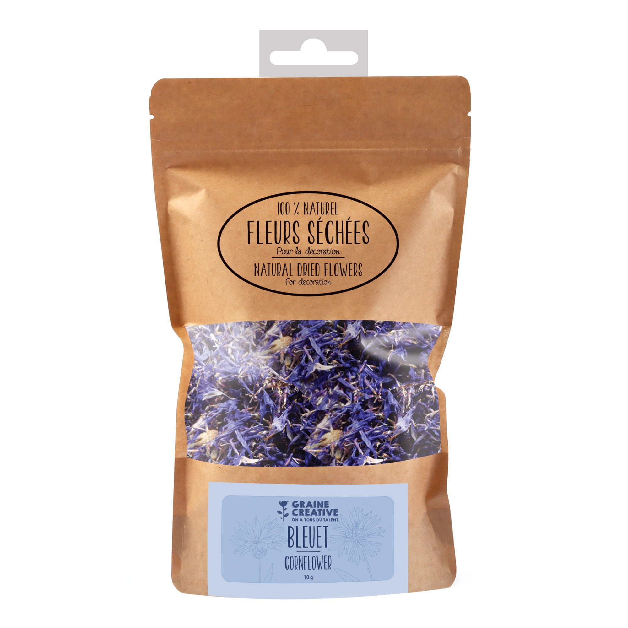 Dried Cornflowers - 10 g &VerticalLine; DeSerres