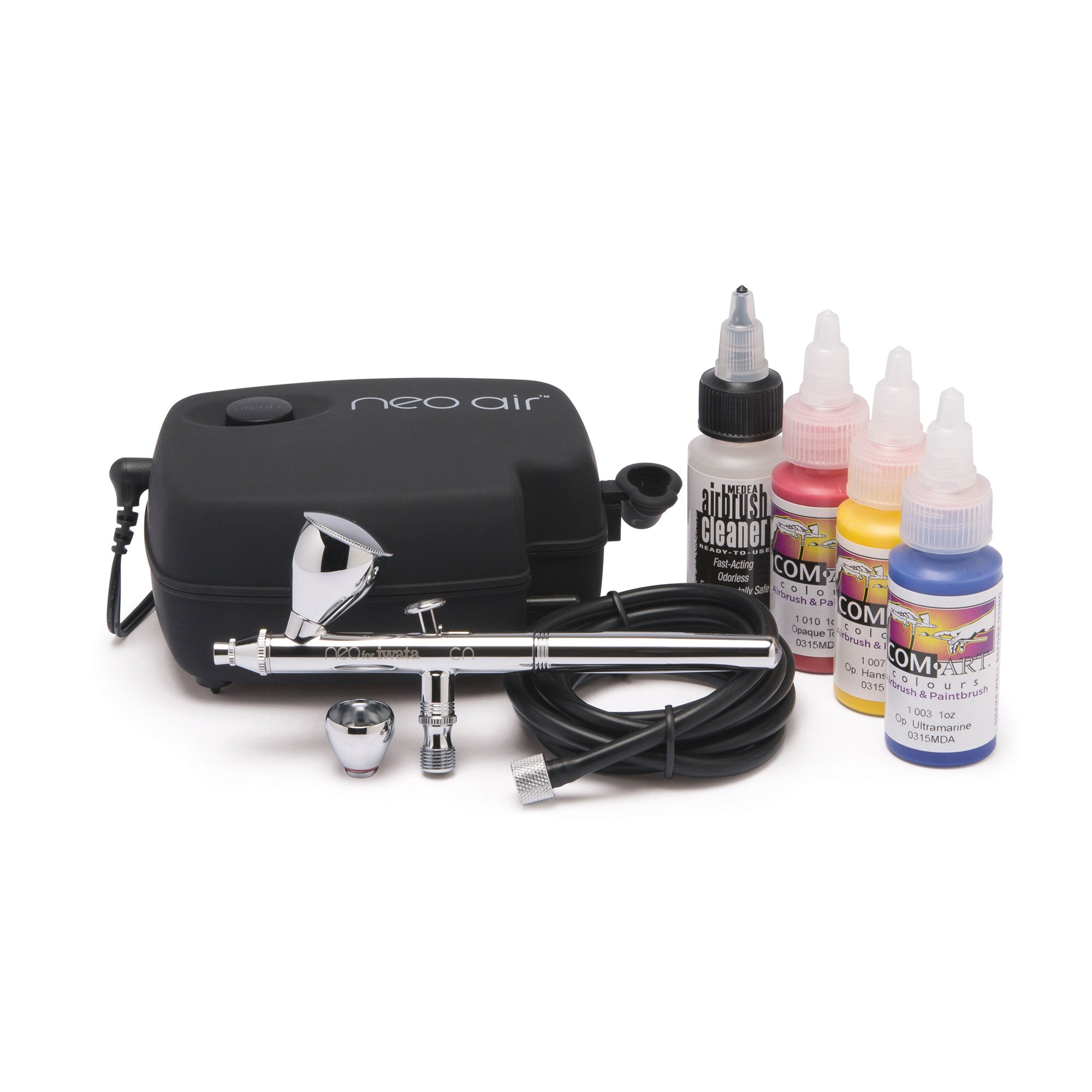 Gravity Feed Airbrushing Kit with NEO CN &VerticalLine; DeSerres