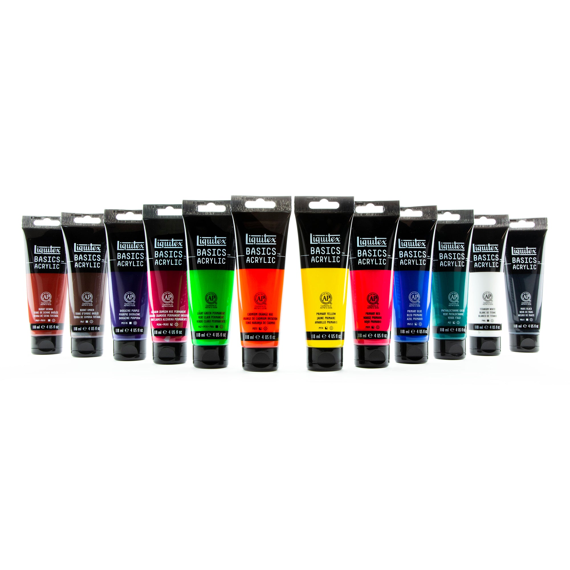 Basics Acrylic Set - 12 x 118 ml &VerticalLine; DeSerres