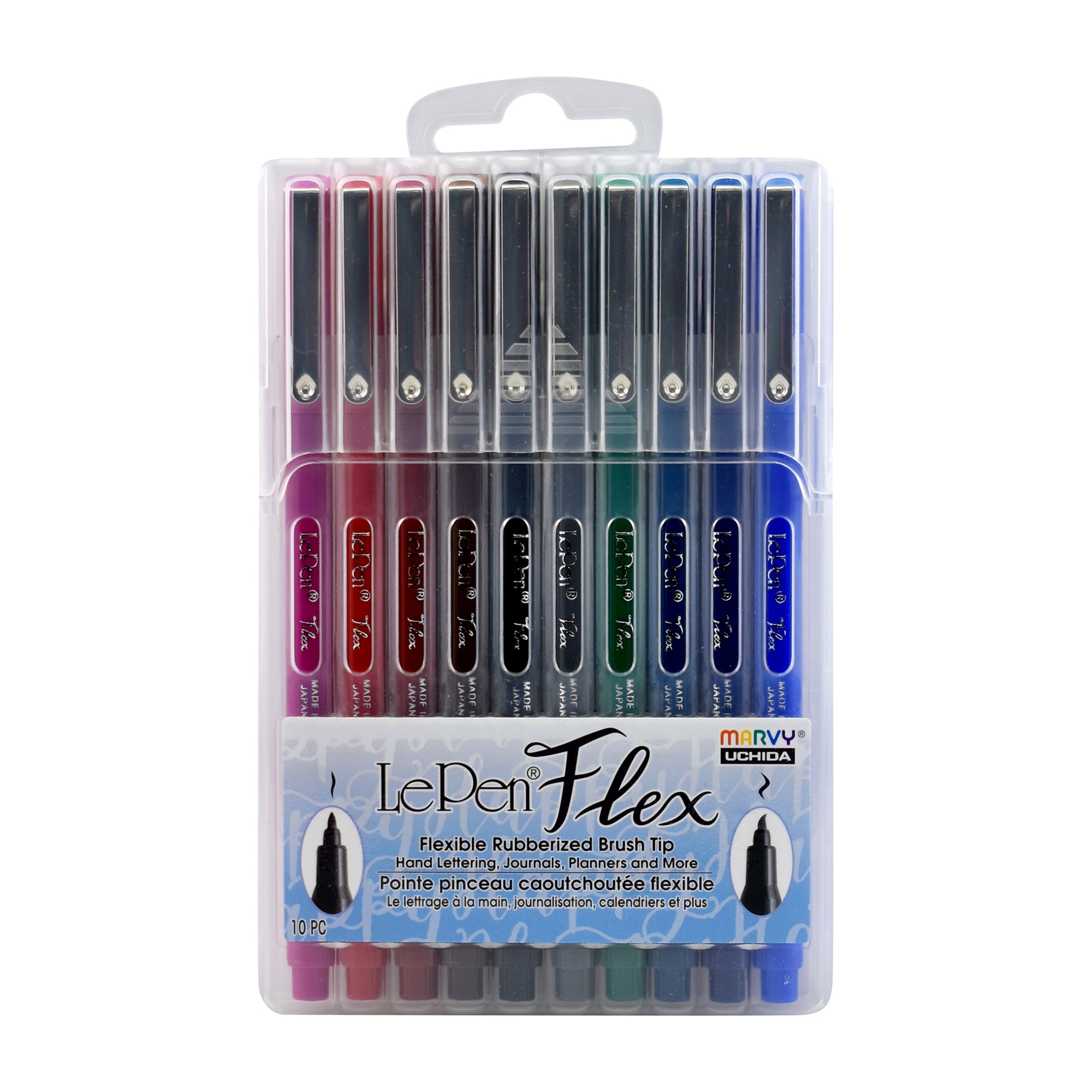 10-Pack Le Pen Flex Markers - Primary Colours &VerticalLine; DeSerres