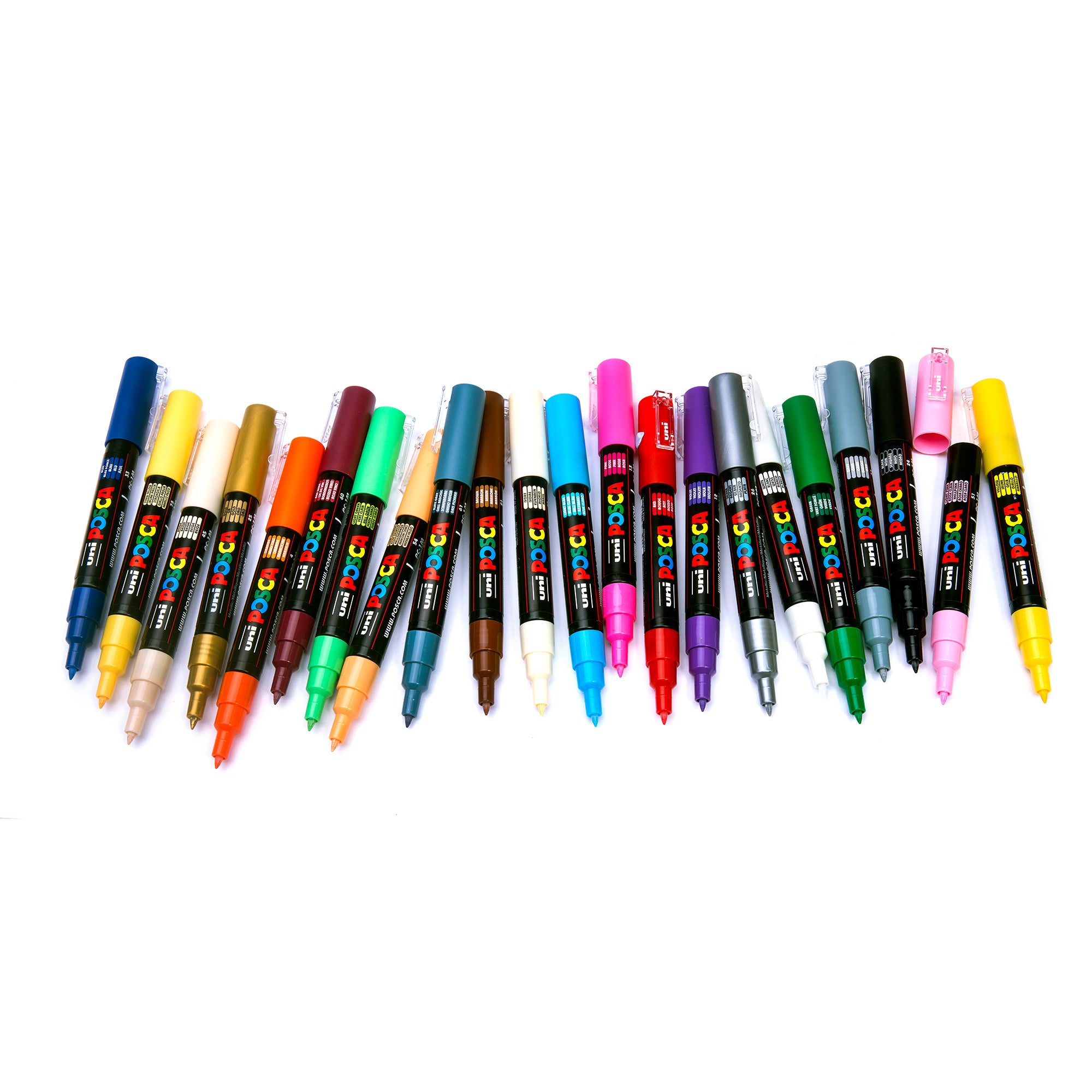 8-Colour Basic Marker Set - X-Fine Tip, 0.7 to 1 mm &VerticalLine; DeSerres