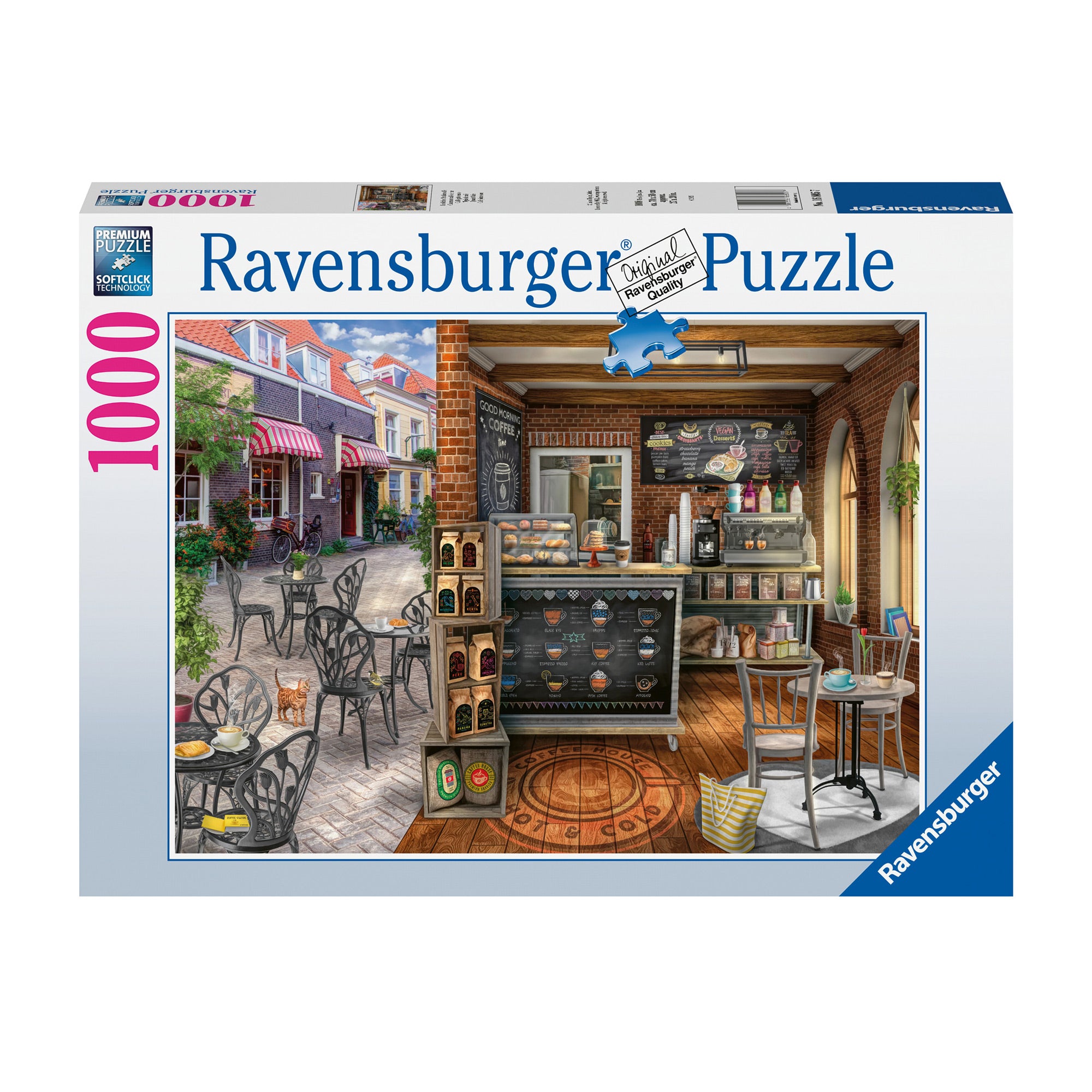 1,000-Piece Puzzle - "Quaint Cafe" &VerticalLine; DeSerres