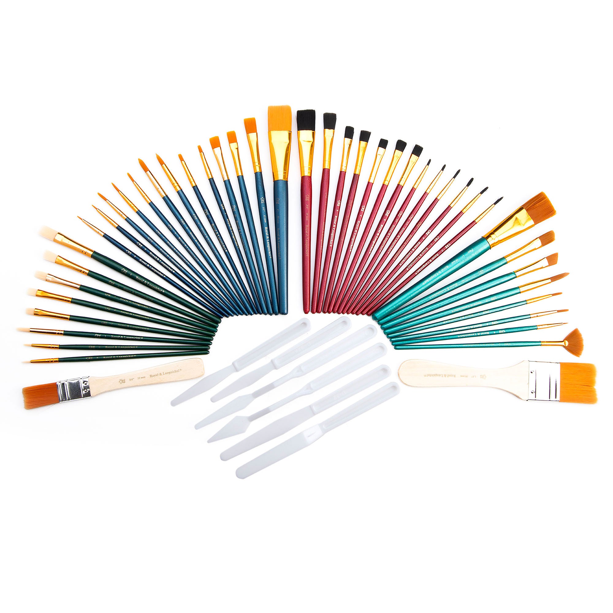 50-Piece All Media Brush Set &VerticalLine; DeSerres