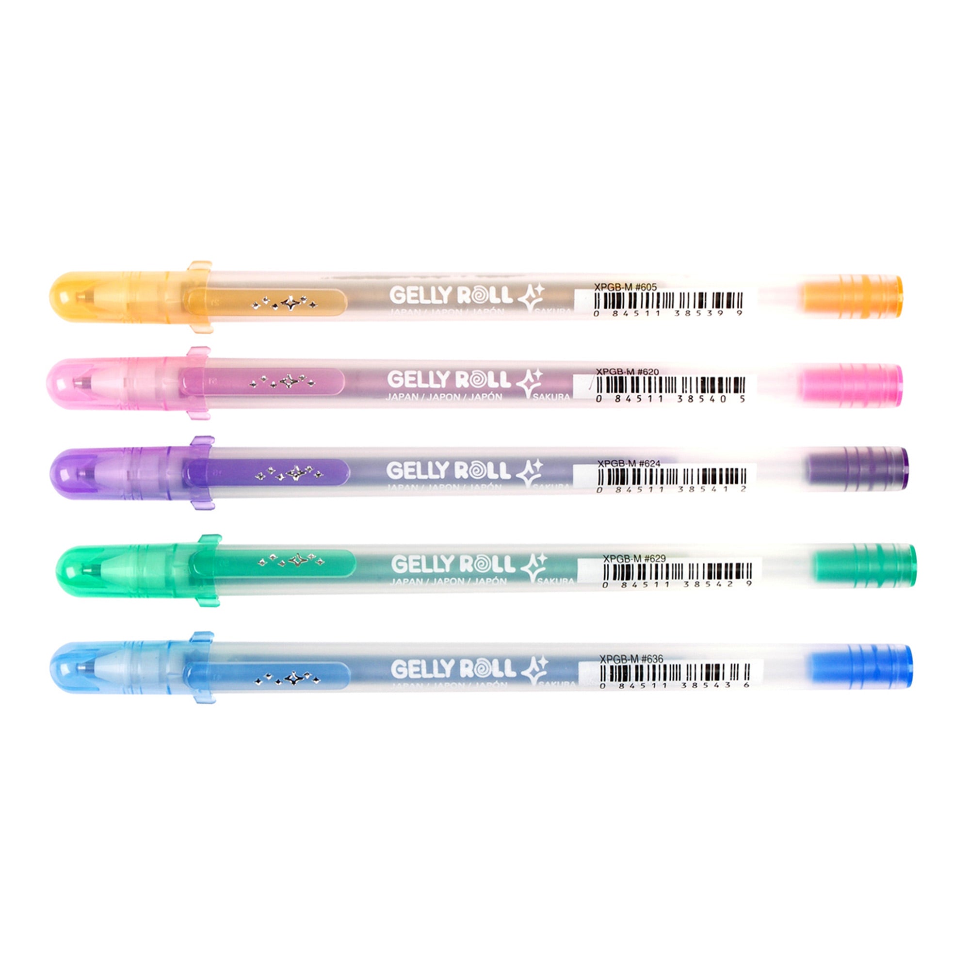 Set of 5 Silver Shadow Gelly Roll® Pens &VerticalLine; DeSerres