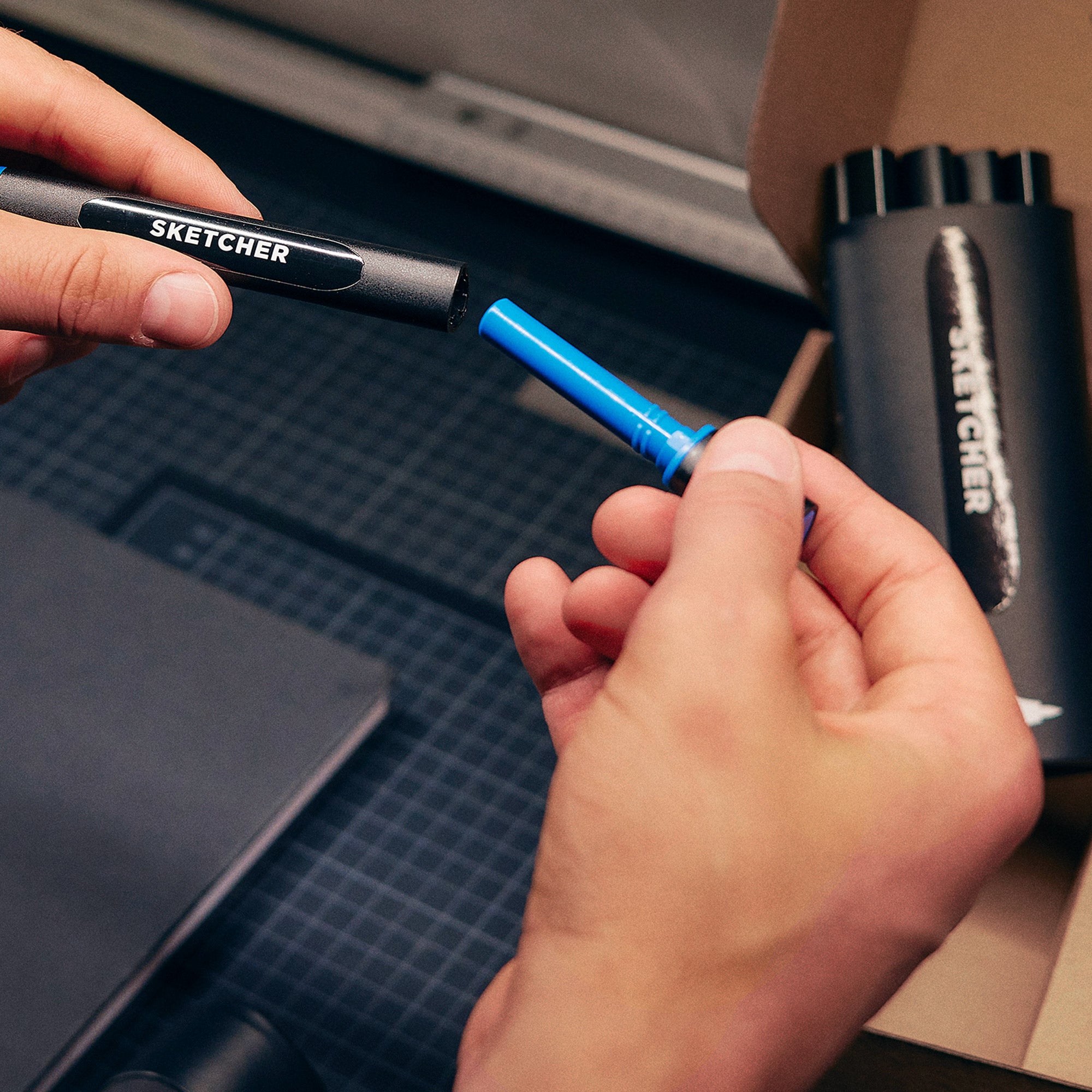Sketcher Marker : Brush Tip - Lagoon Blue Light &VerticalLine; DeSerres