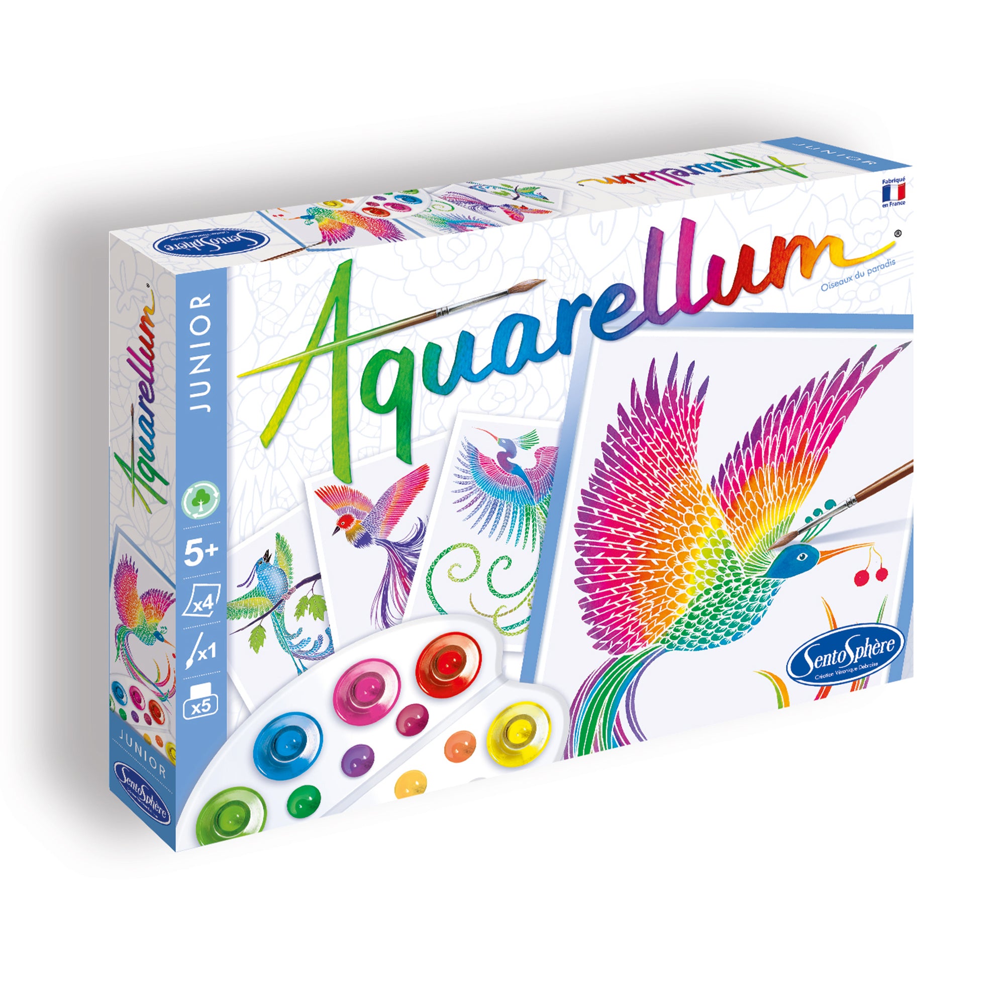 Aquarellum Junior Painting Kit - Birds &VerticalLine; DeSerres