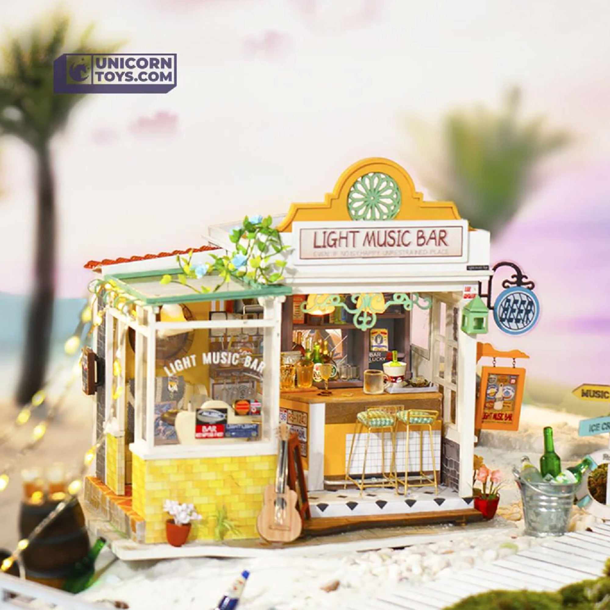 Mini maison DIY - Le bar illuminé &VerticalLine; DeSerres