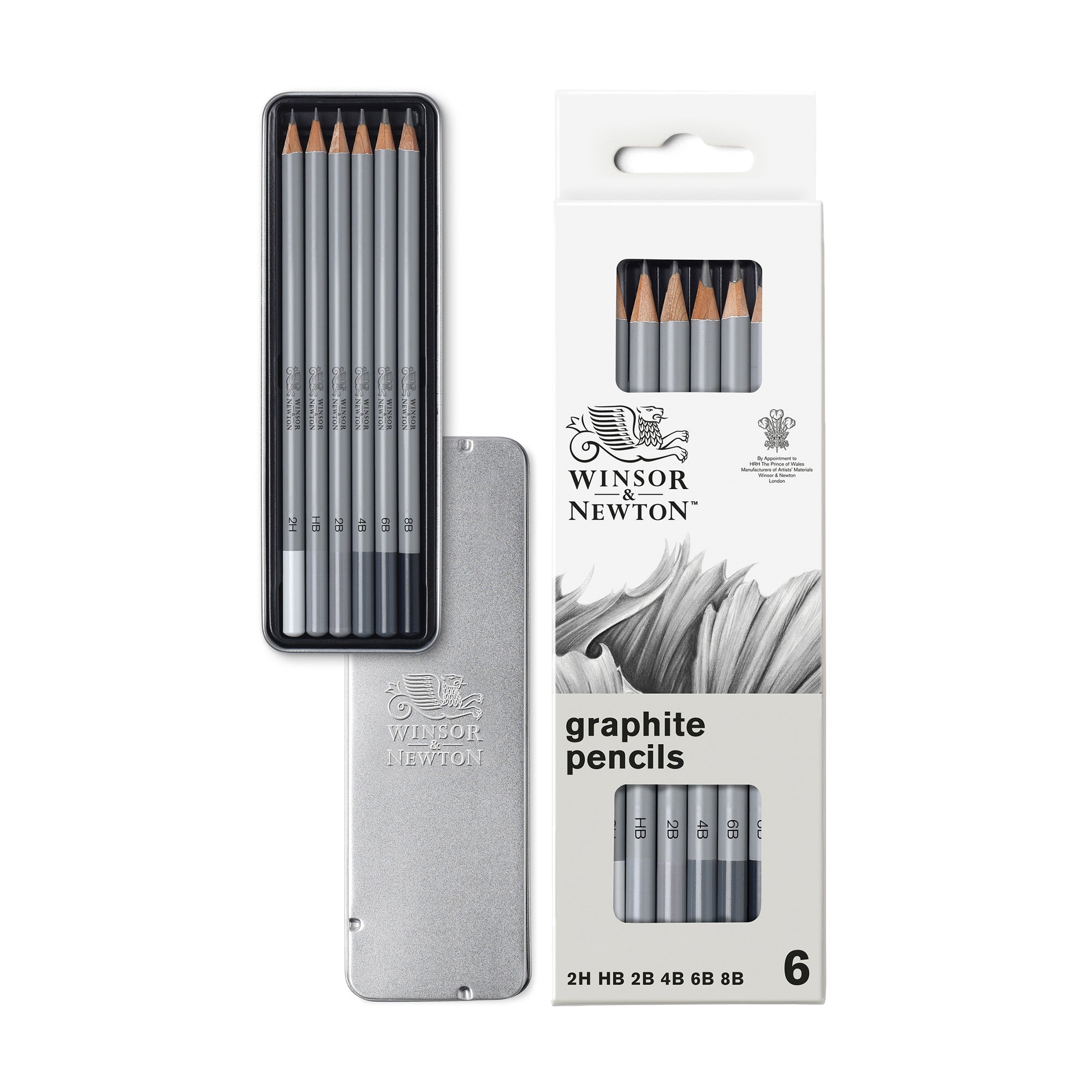 6-Pack Studio Graphite Pencils &VerticalLine; DeSerres