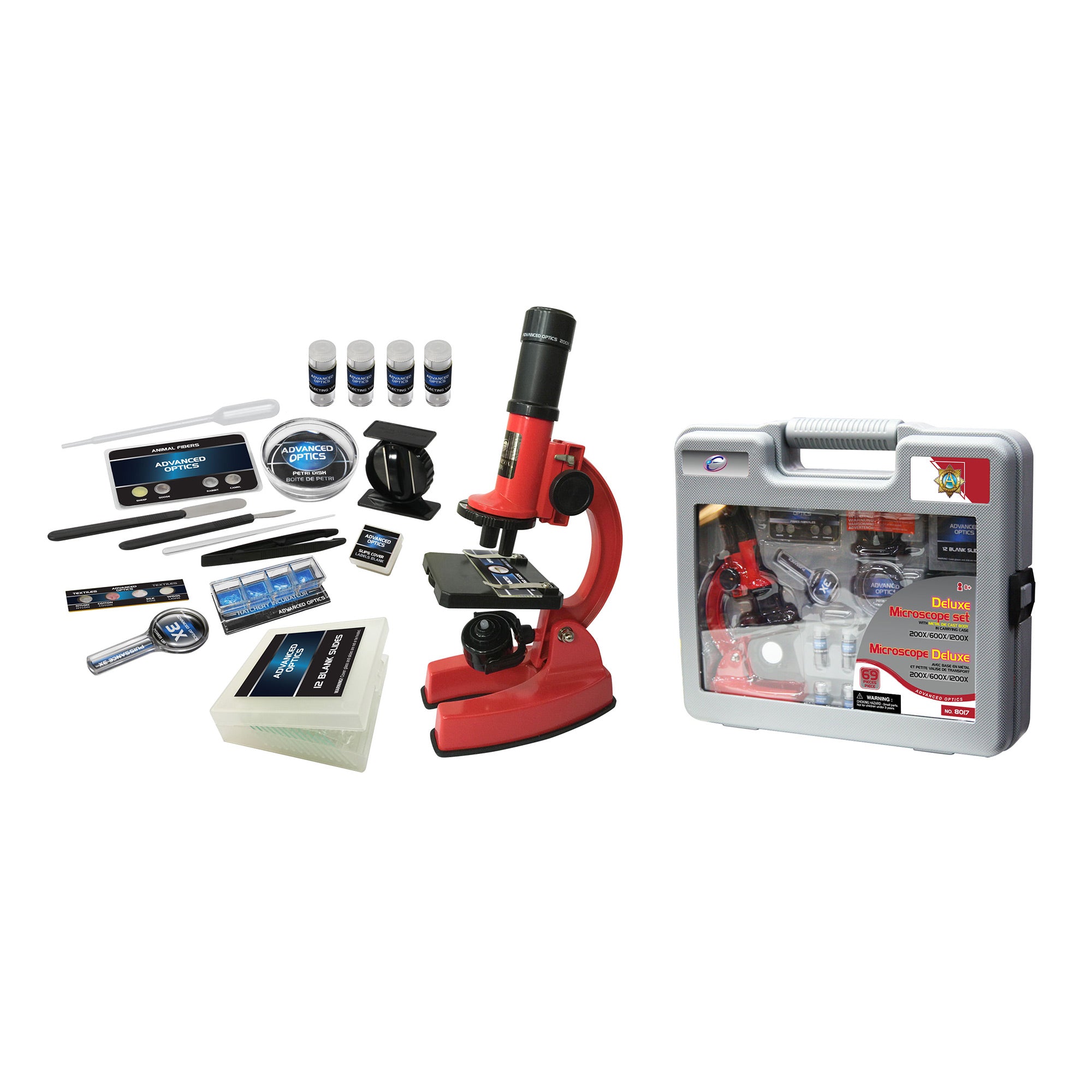 69-Piece Deluxe Microscope Set &VerticalLine; DeSerres