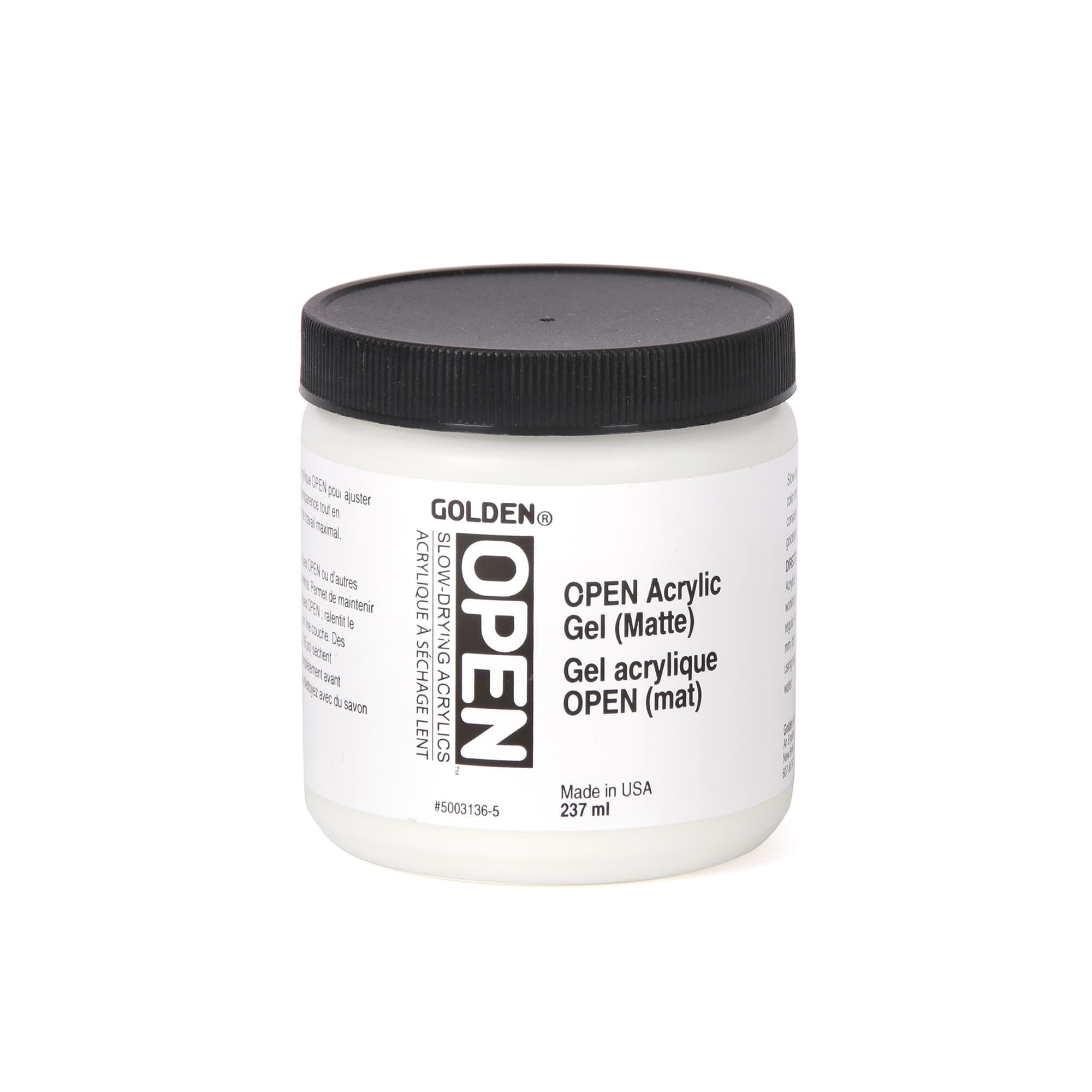 golden open 8 oz gel acrylique mat &VerticalLine; DeSerres